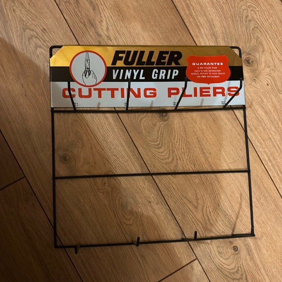 Wall Decor | Rare Vintage Fuller Cutting Pliers Wall Hanging Display ...